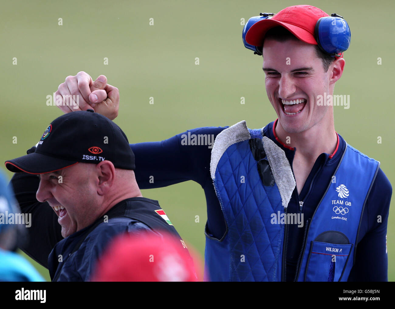 Great Britain's Peter Robert Russell Wilson celebrates making the final ...
