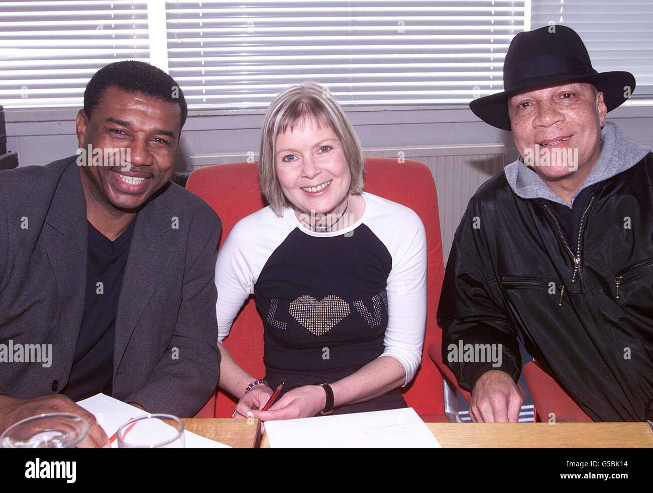 London 'Man Band' audition Stock Photo - Alamy