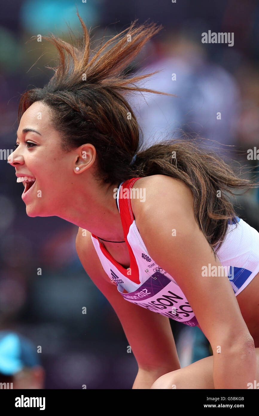 Katarina Johnson Thompson High Jump High Resolution Stock Photography ...