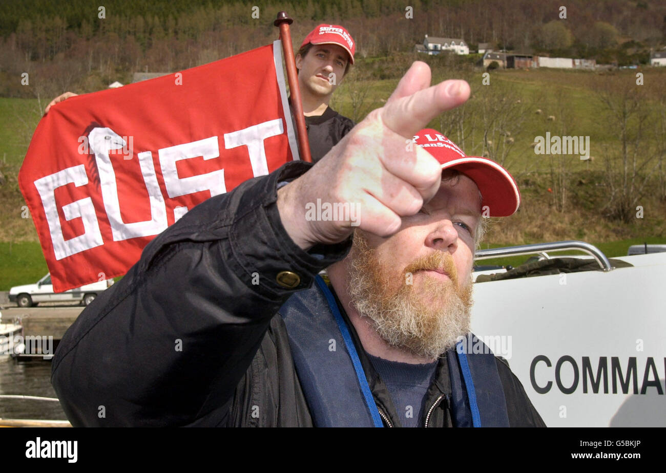 Jan Sundberg, 53, Expedition Leader of the Swedish "GUST" team, with ...