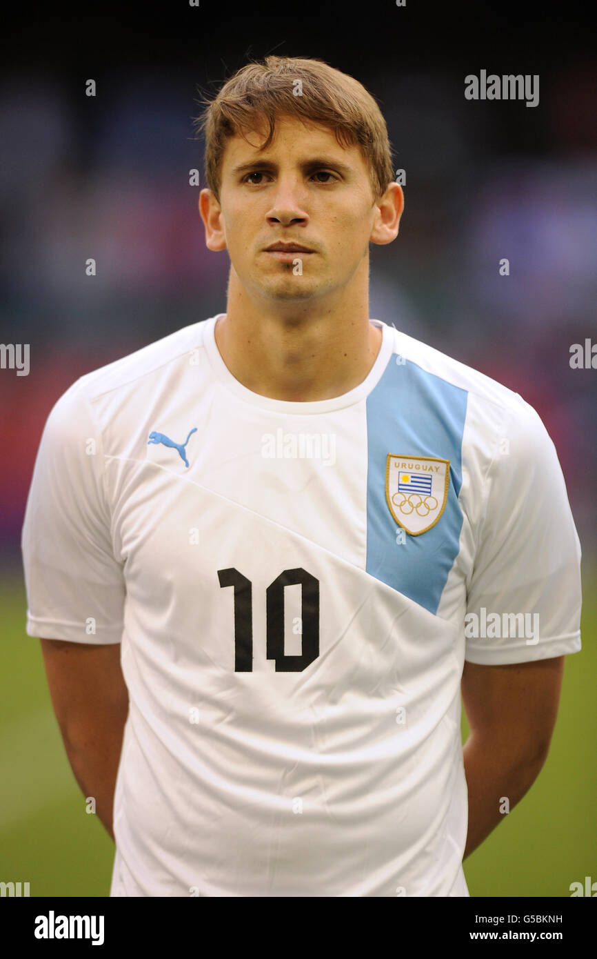 London Olympic Games - Day 5. Uruguay's Gaston Ramirez Stock Photo - Alamy