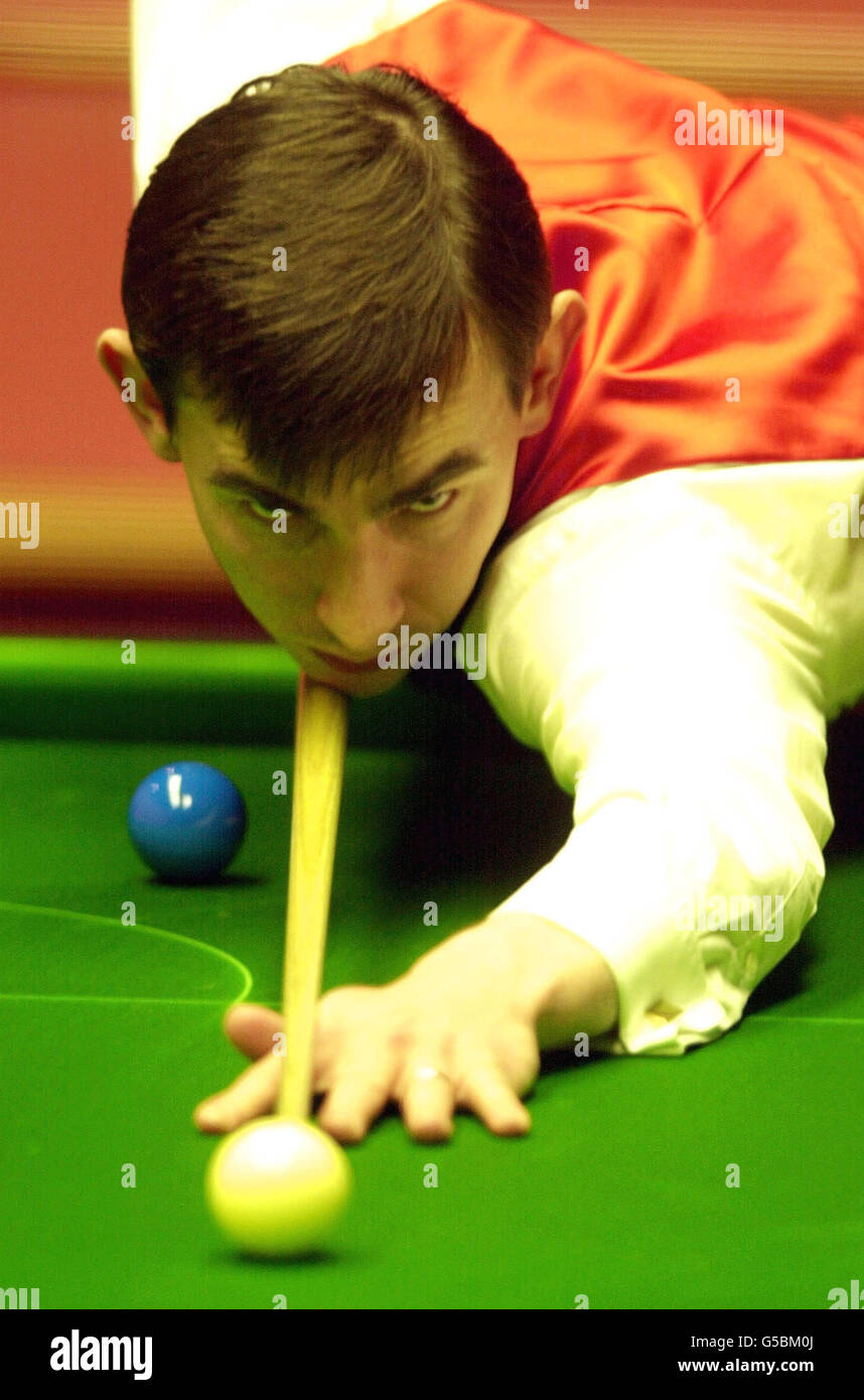 Northern Ireland's Patrick Wallace on his way to upsetting Scotland's ...