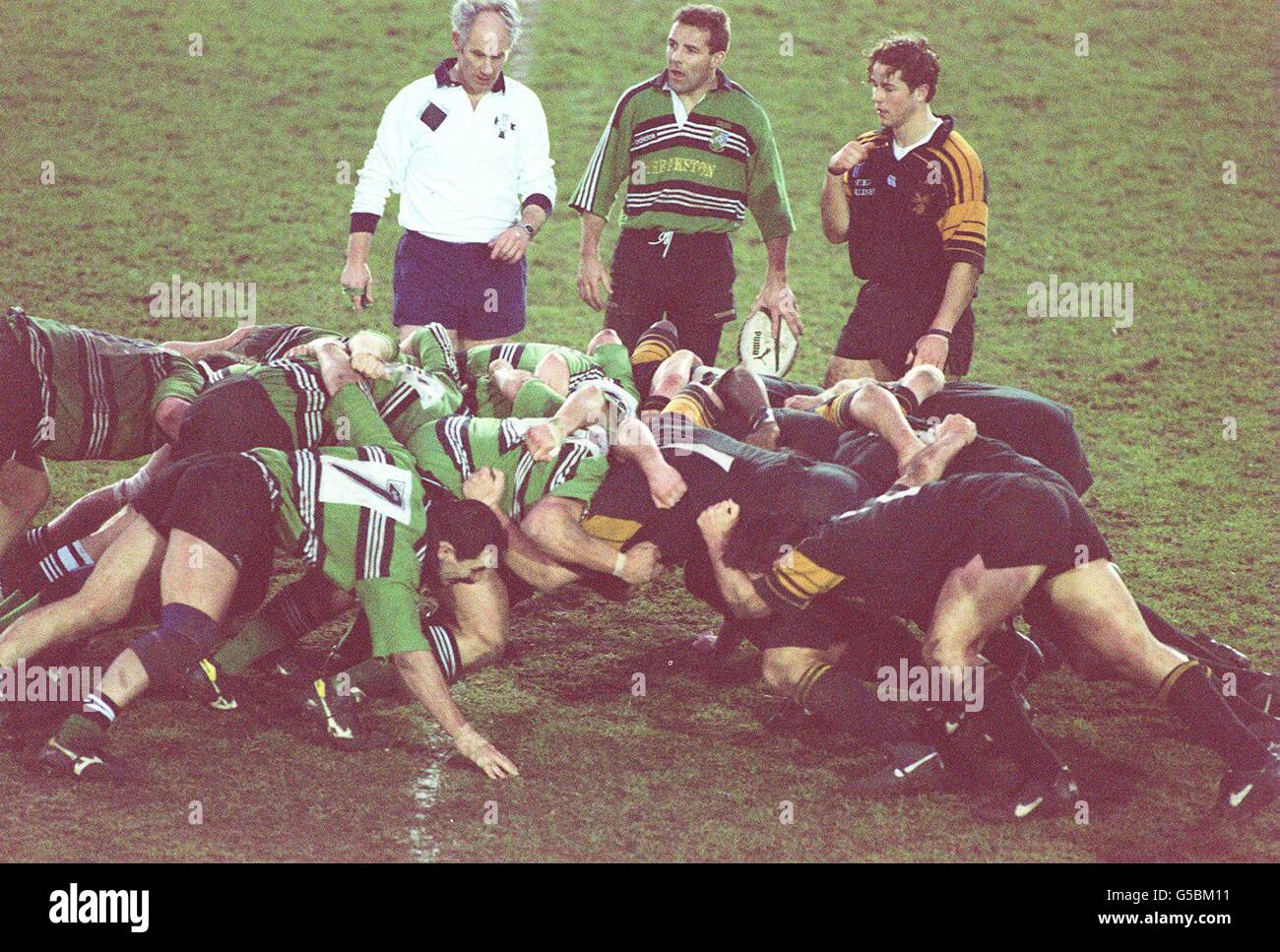 WASPS V Newcastle Rugby Union Stock Photo - Alamy