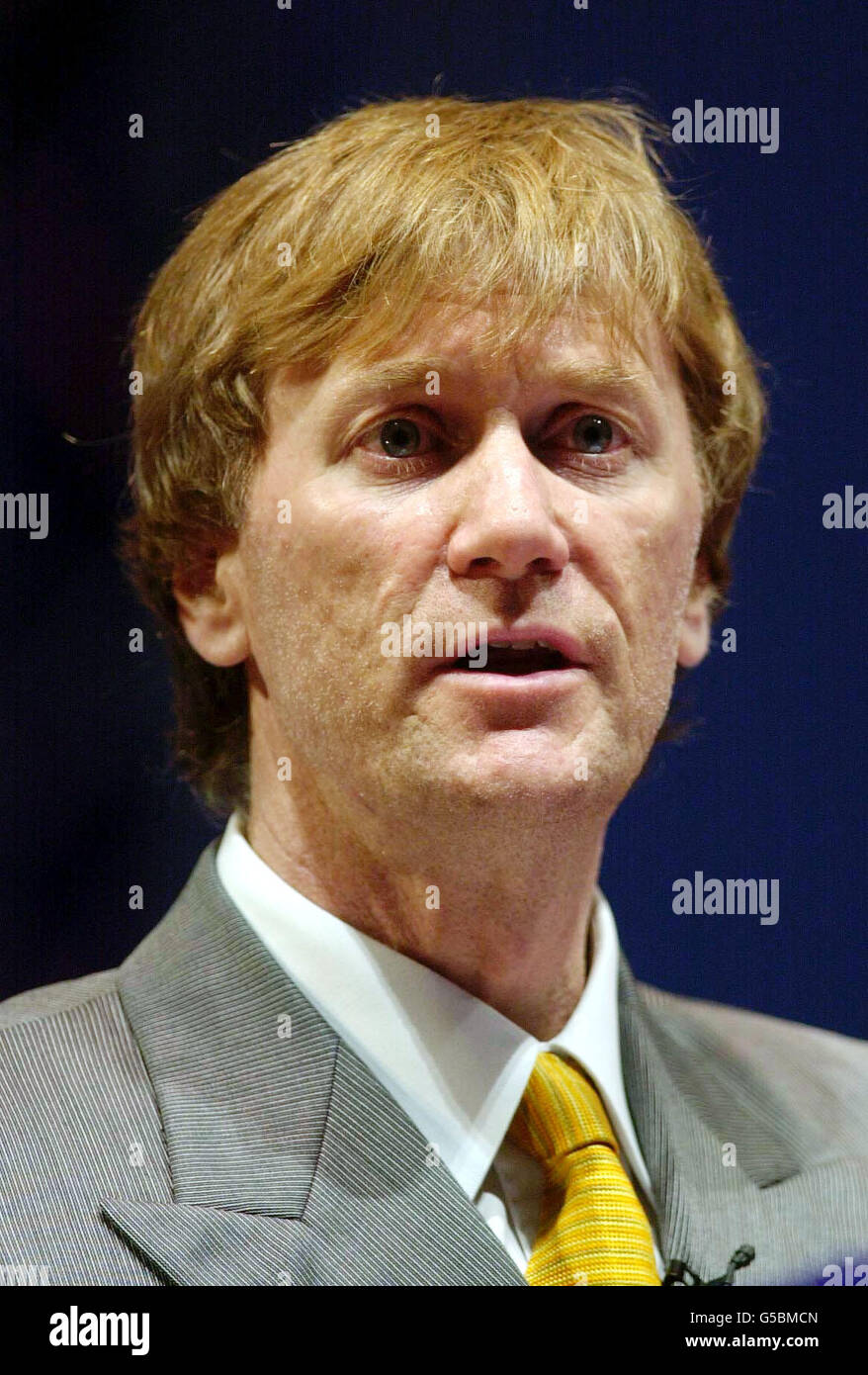 Sir Christopher Evans , Chairman of Merlin Biosciences, speaking at the ...