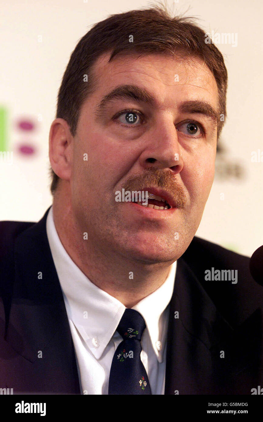 British lions tour manager for their 2001 tour to australia hi-res ...