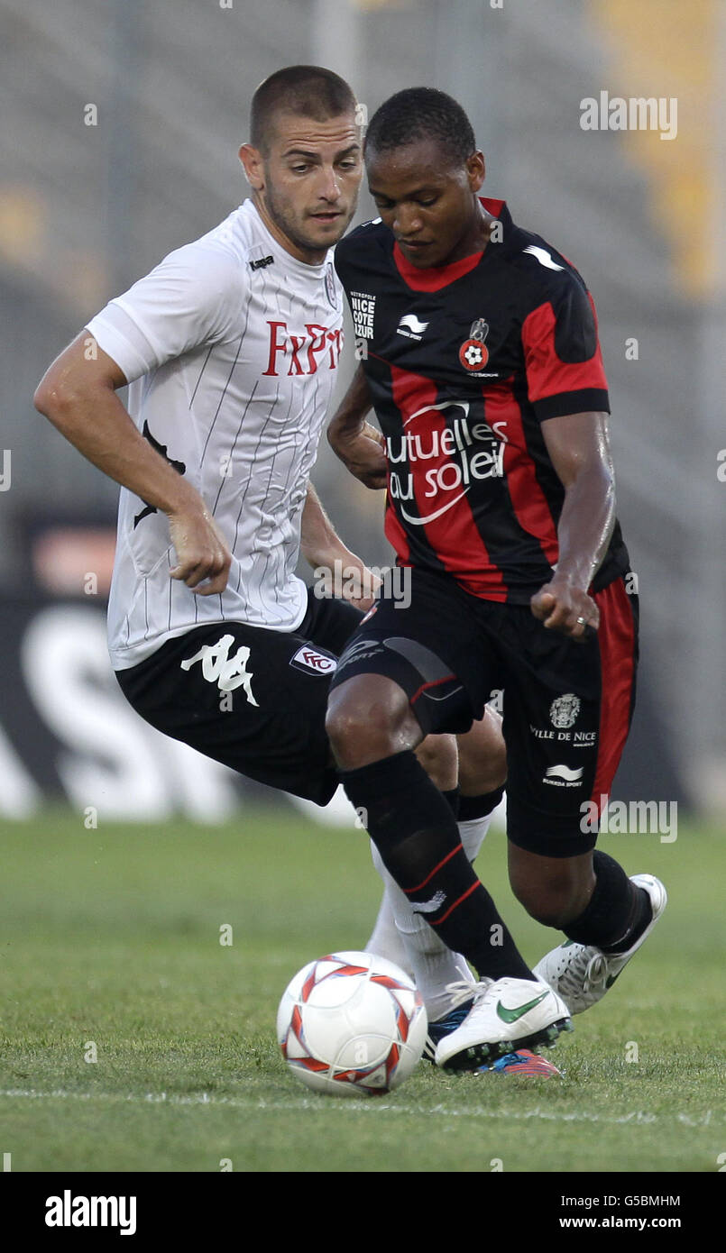 Soccer Pre Friendly Ogc Nice Fulham Stade Municipal Du Ray High ...