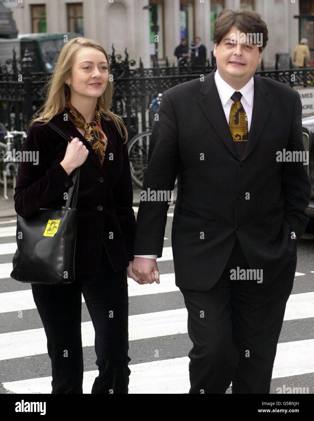 Former MI5 agent David Shayler and partner Annie Machon arrive at The ...