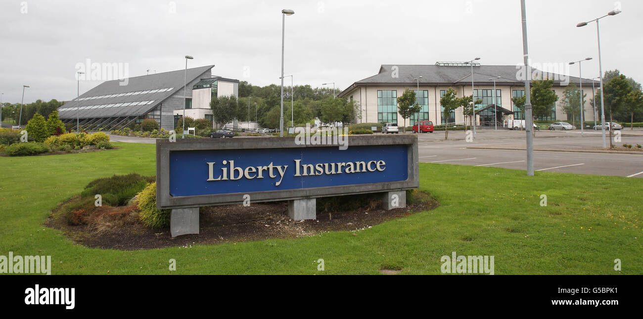 A general view of the Headquarters of Liberty Insurance, formerly Quinn ...