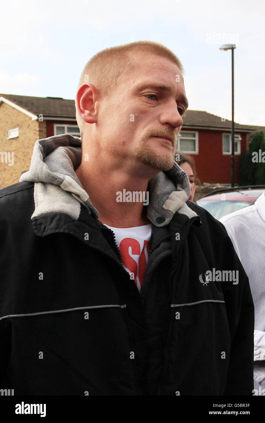 Stuart Hazell,37, the partner of Christine Sharp, grandmother of ...