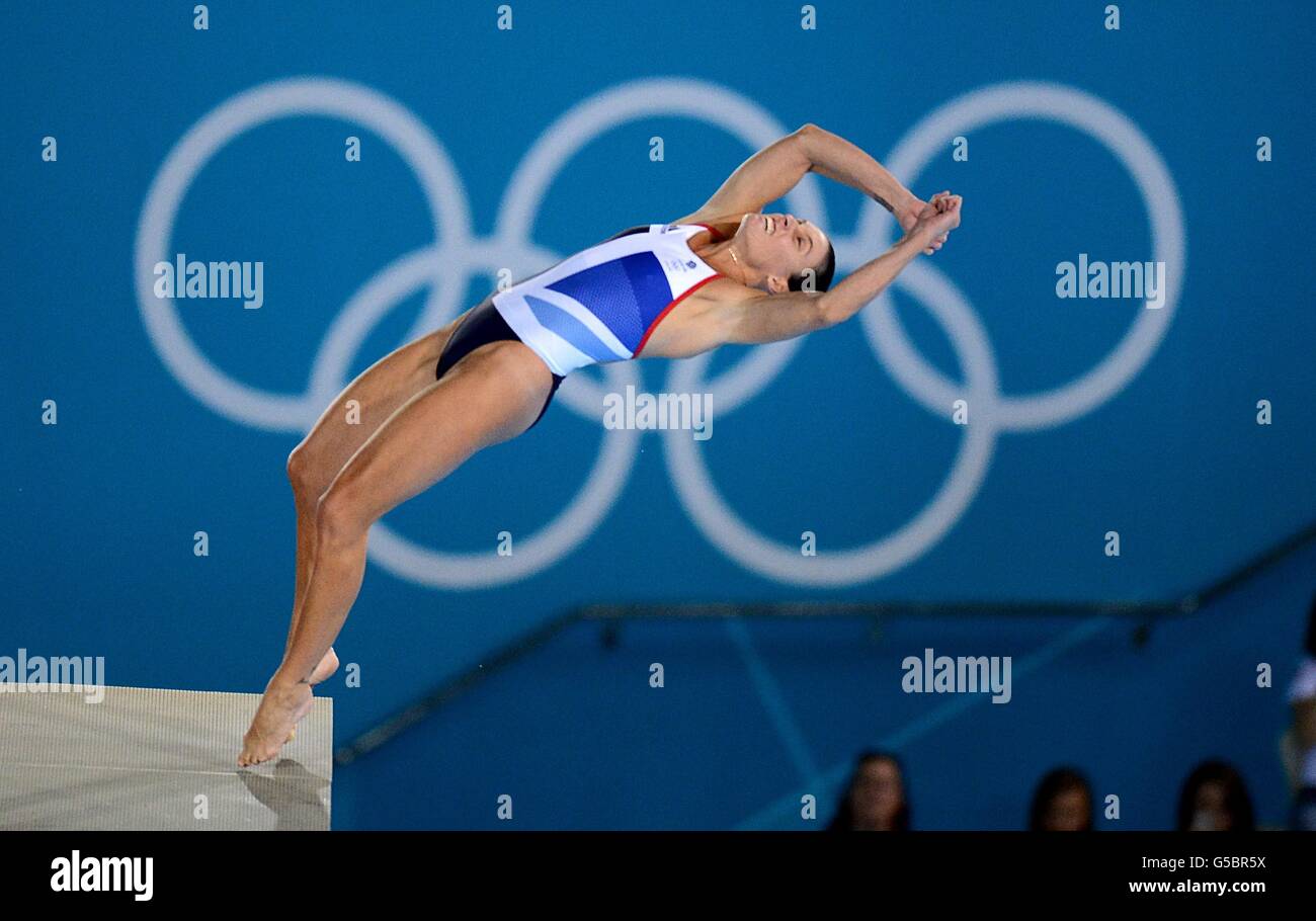 Great Britain's Monique Gladding during practice for the Women's 10m ...