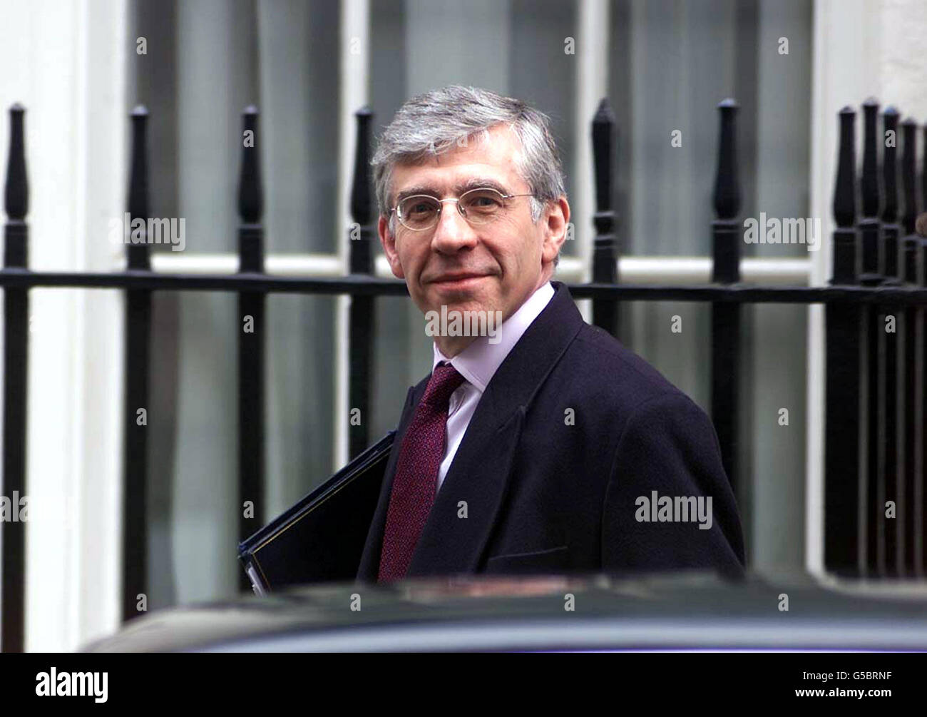 Straw General Election campaigning Stock Photo - Alamy