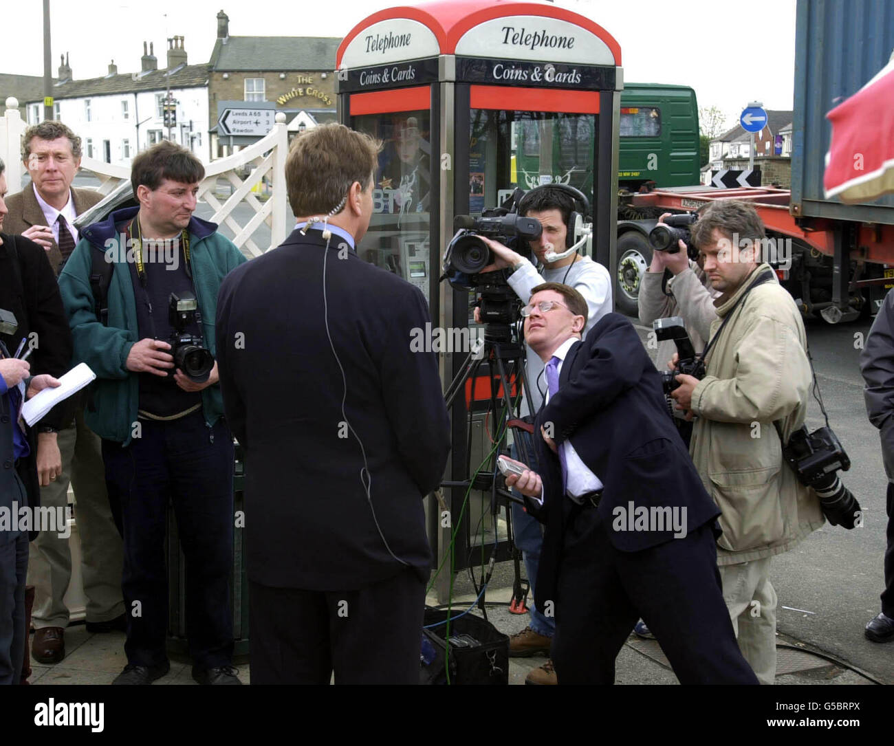 Shadow Chancellor Michael Portillo Stock Photo - Alamy