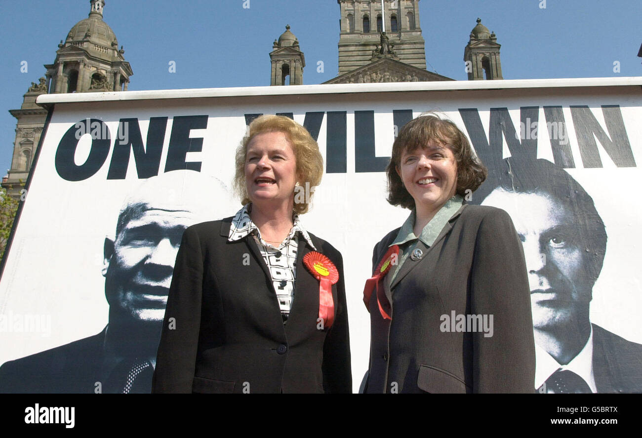 Labour's Scottish Secretary Helen Liddell and Glasgow Maryhill ...