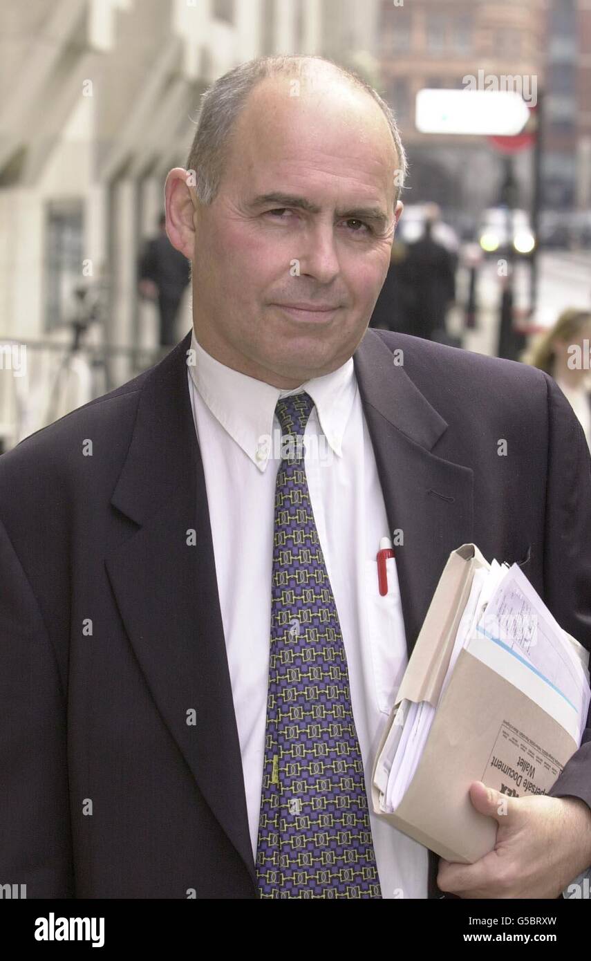 Dr Trevor Turner leaves the Old Bailey in central London where former ...