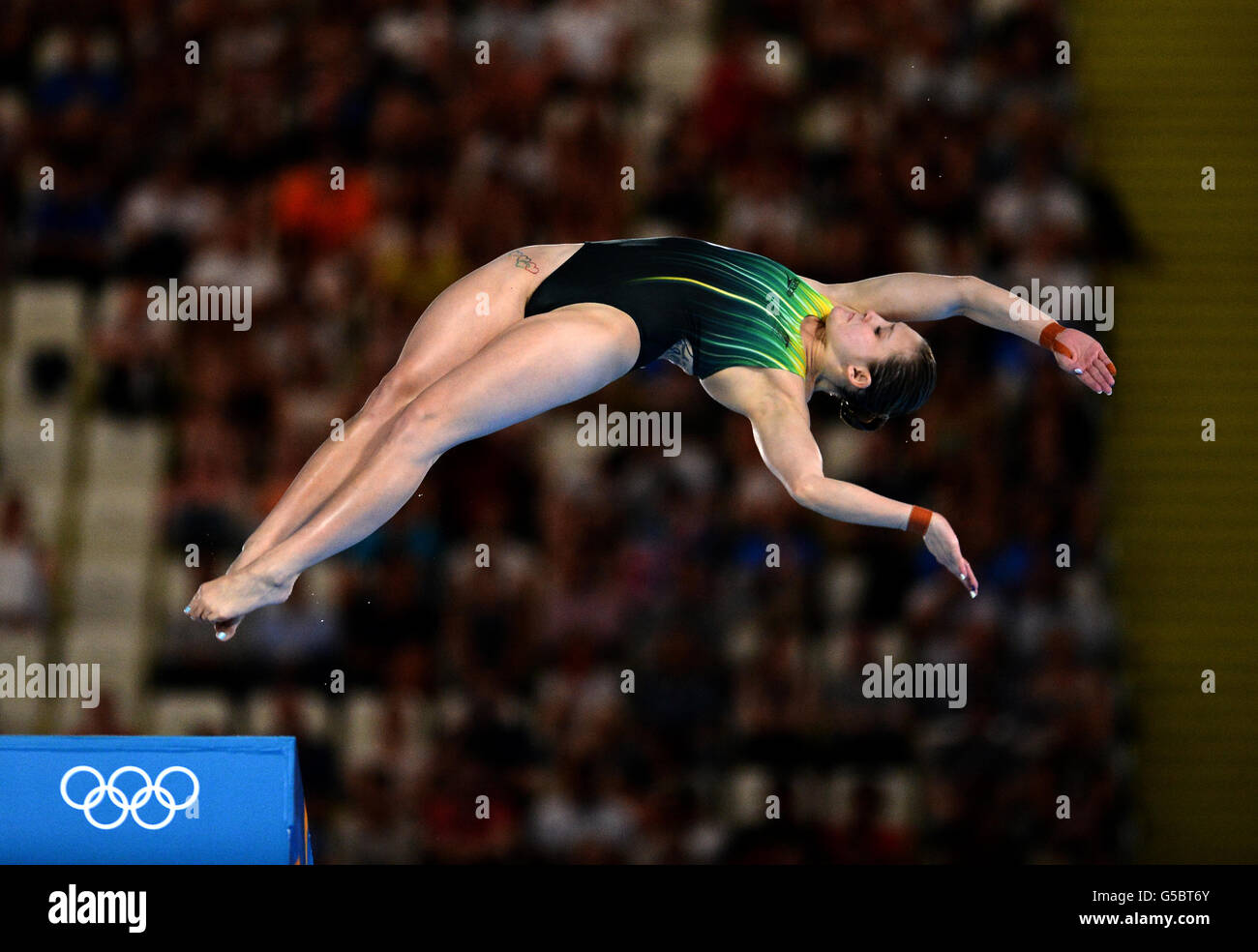 London Olympic Games - Day 13. Australia's Melissa Wu in action during ...