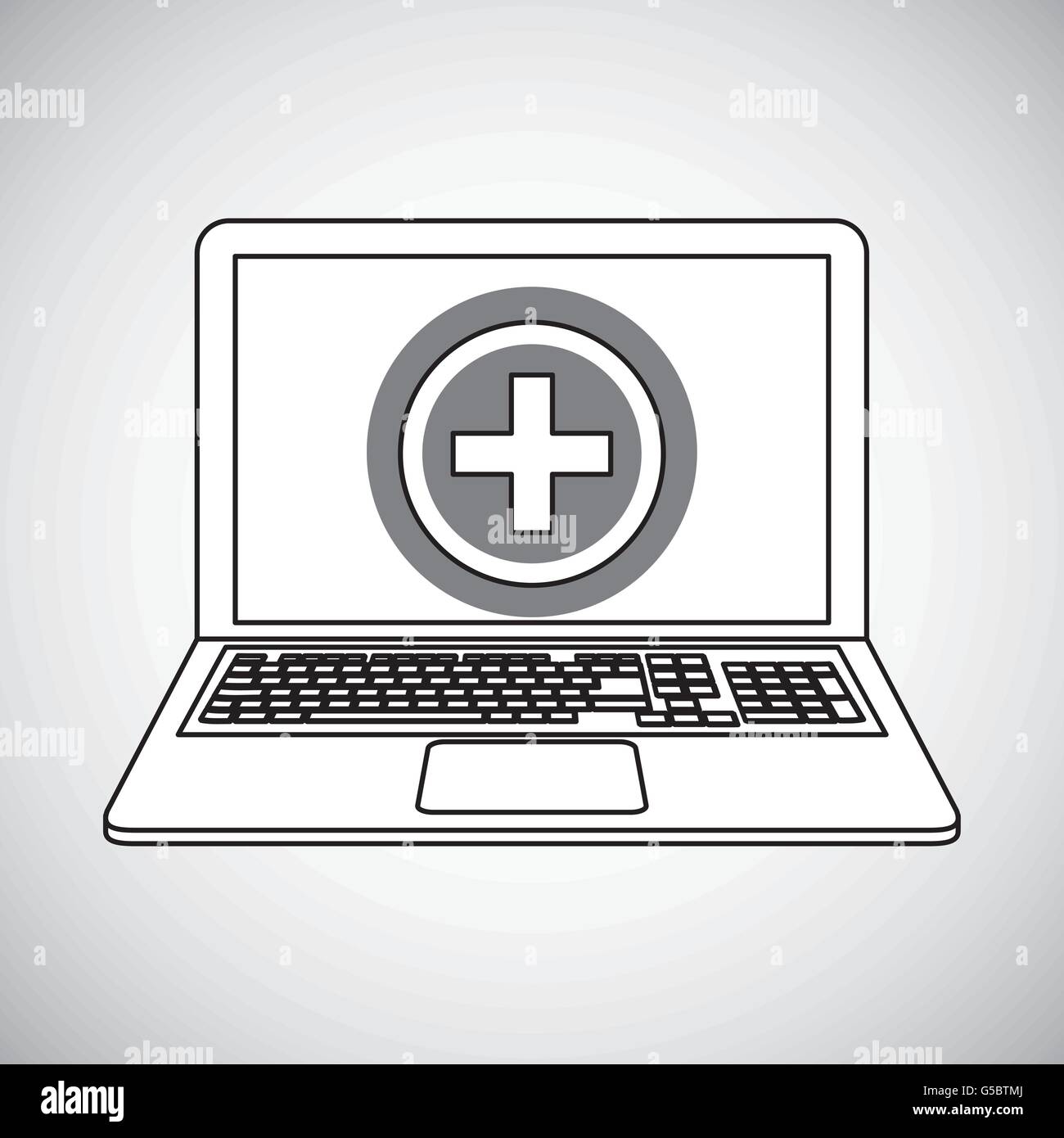 Medical care design. Health care icon. Colorfull illustration, v Stock ...