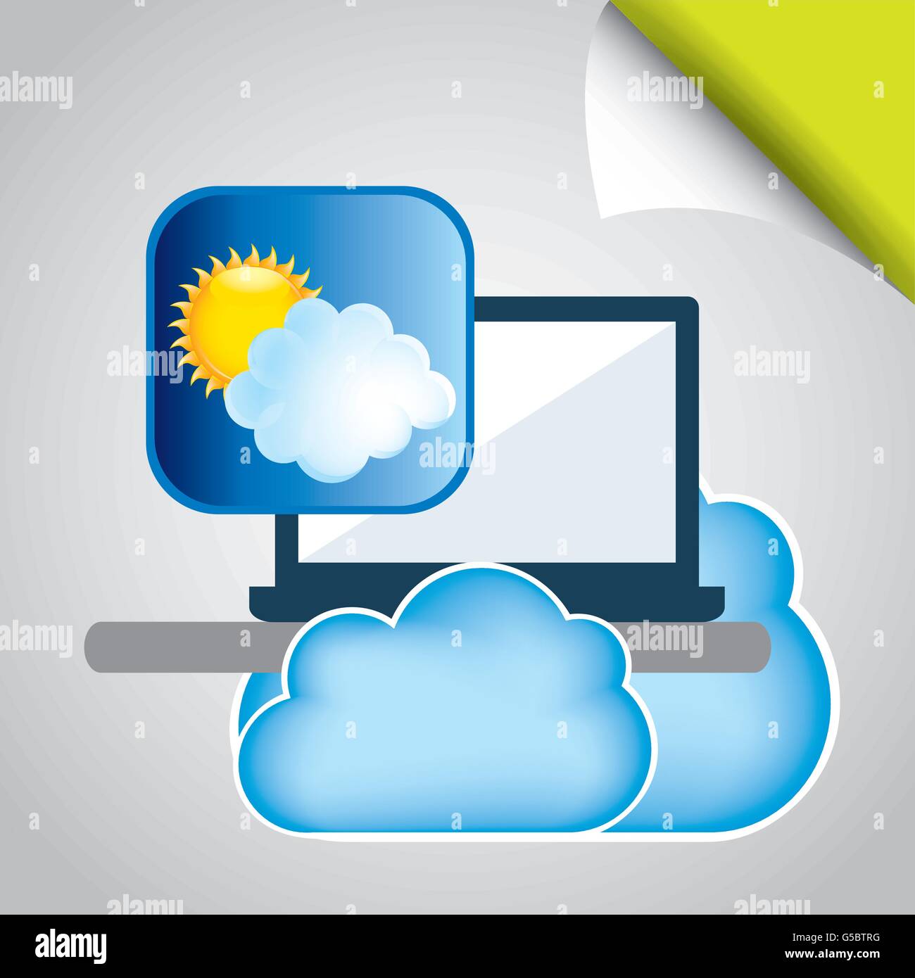 cloud computing design Stock Vector Image & Art - Alamy