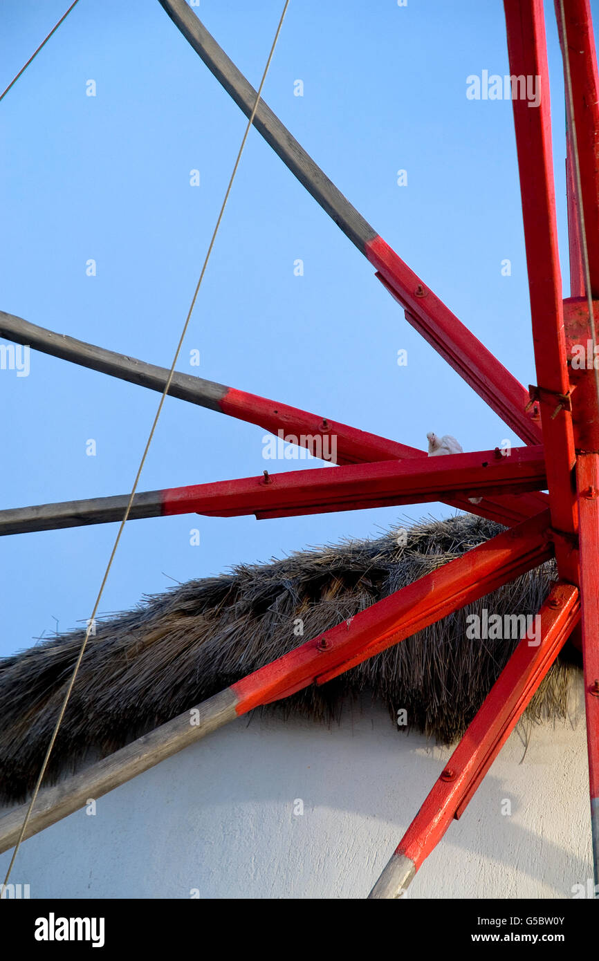 Old vintage wind turbine on hi-res stock photography and images - Alamy