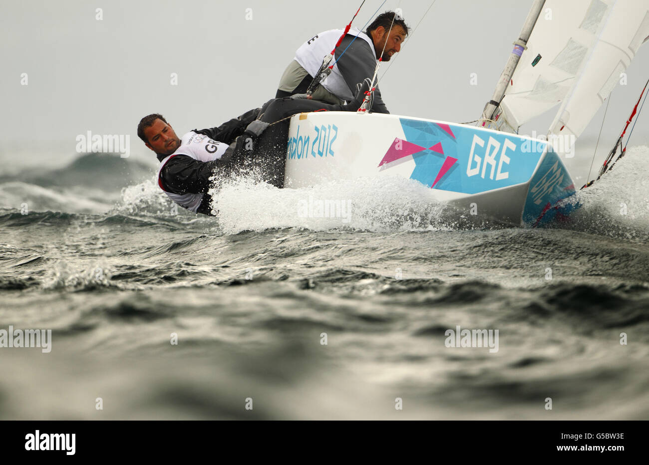 London Olympic Games - Day 4. Greece's Emilios Papathanasiou and Adonis ...