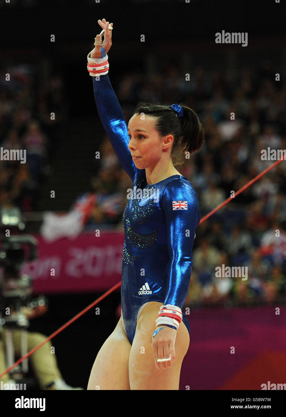Great Britain's Beth Tweddle after competing on the uneven bars during ...