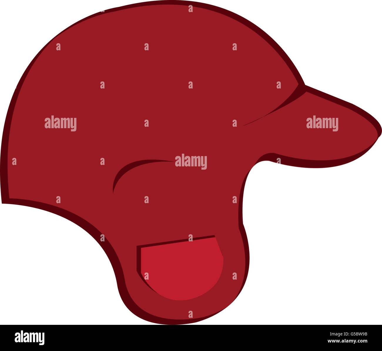 red baseball cap,vector graphic Stock Vector Image & Art - Alamy