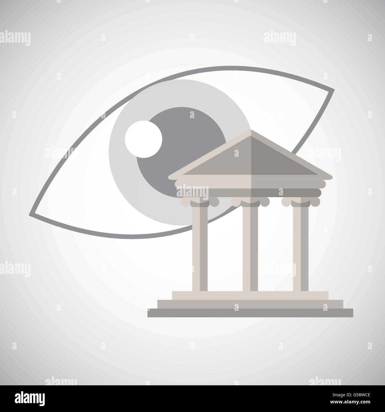 Law design. Justice icon. Flat illustration, vector graphic Stock ...