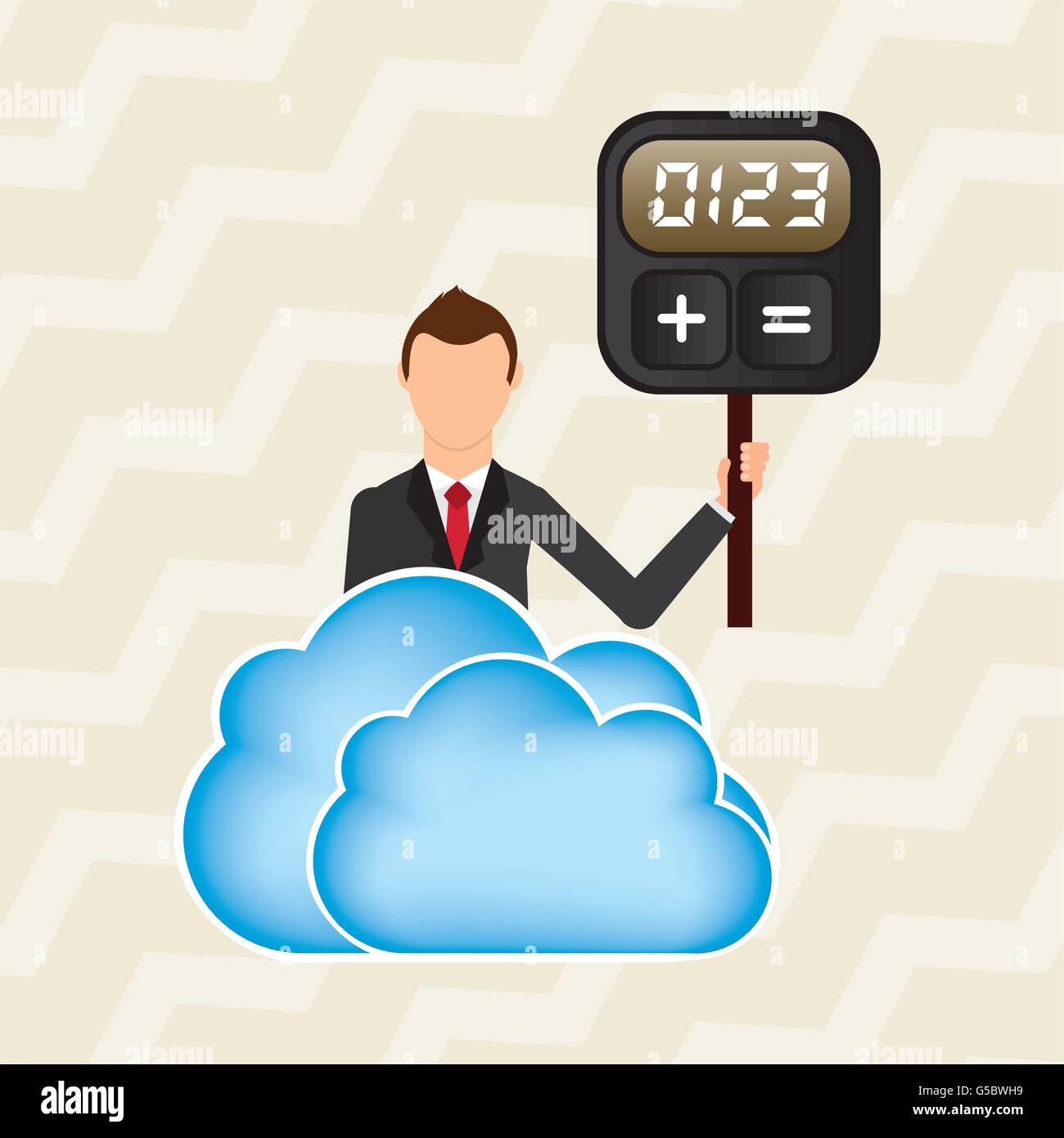 Cloud Computing Design Stock Vector Image And Art Alamy