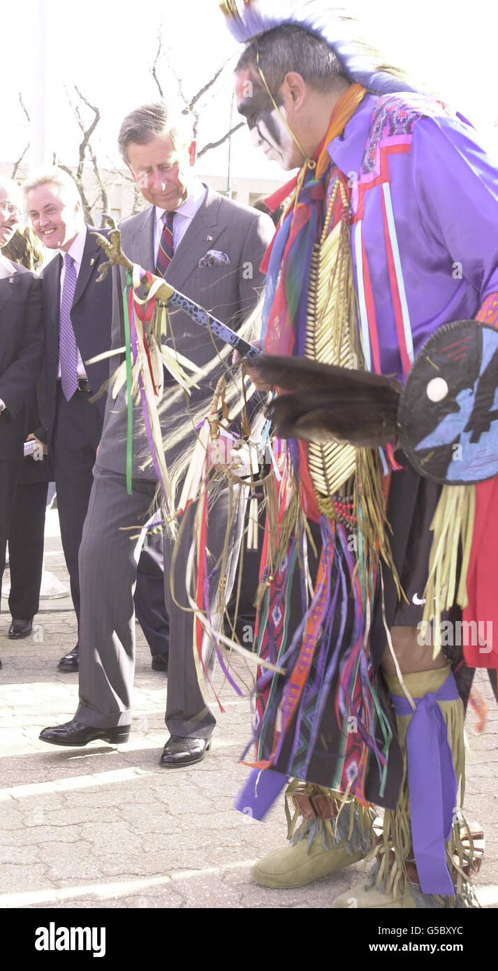The prince wales invited afternoon cree dance hi-res stock photography ...