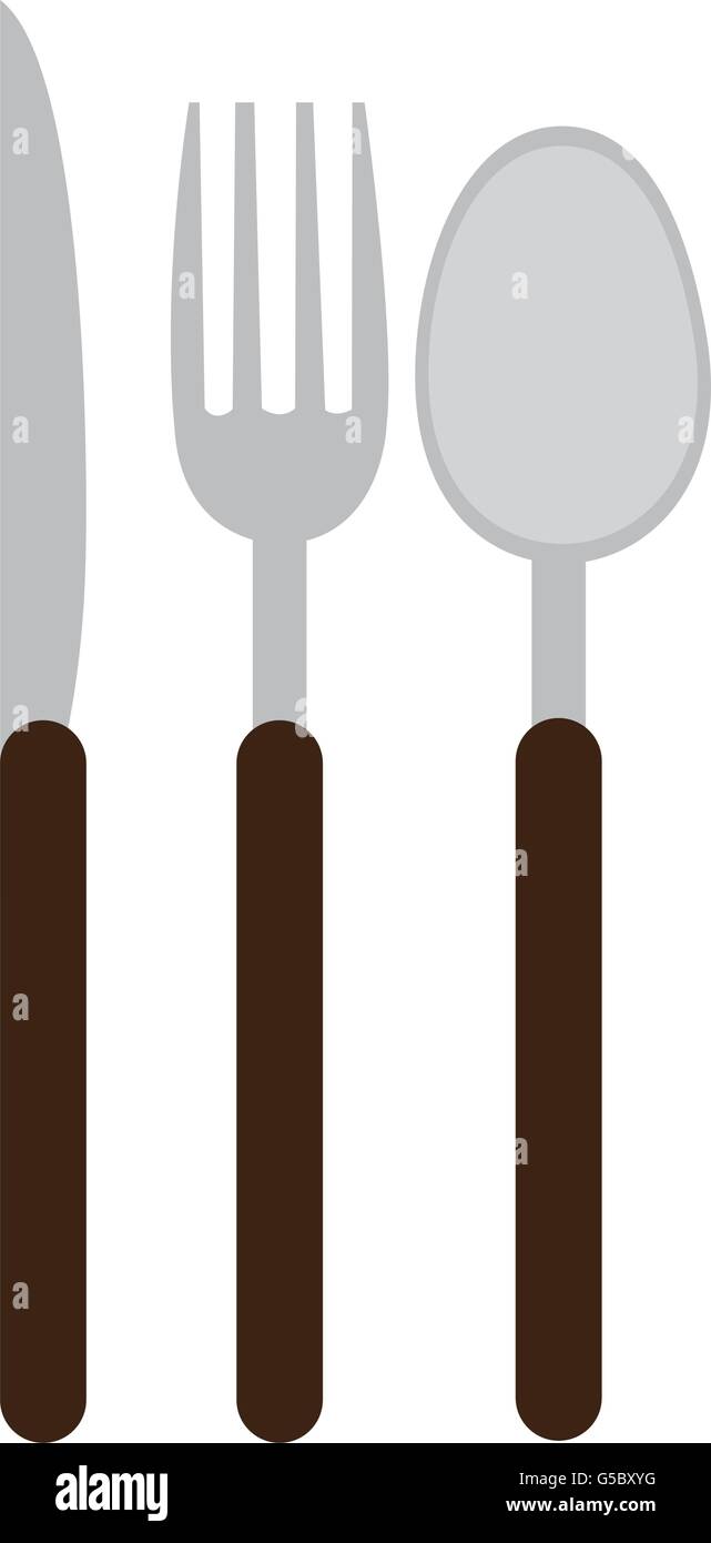 set of cutlery,vector graphic Stock Vector Image & Art - Alamy