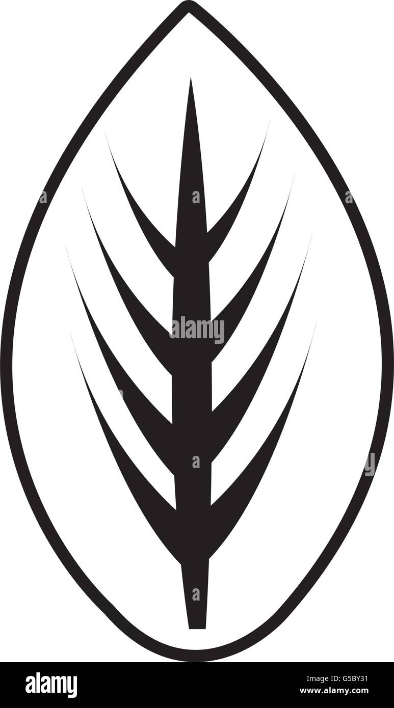 Flat Tree Leaves Vector Graphic Stock Vector Image And Art Alamy