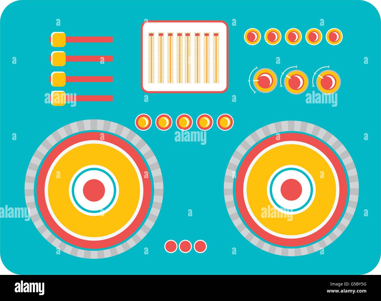 big blue stereo,vector graphic Stock Vector Image & Art - Alamy