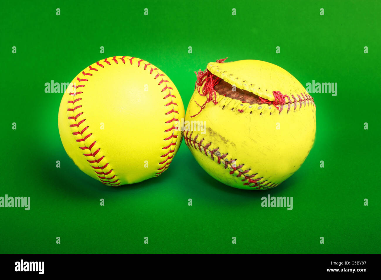 Softball match hi-res stock photography and images - Alamy