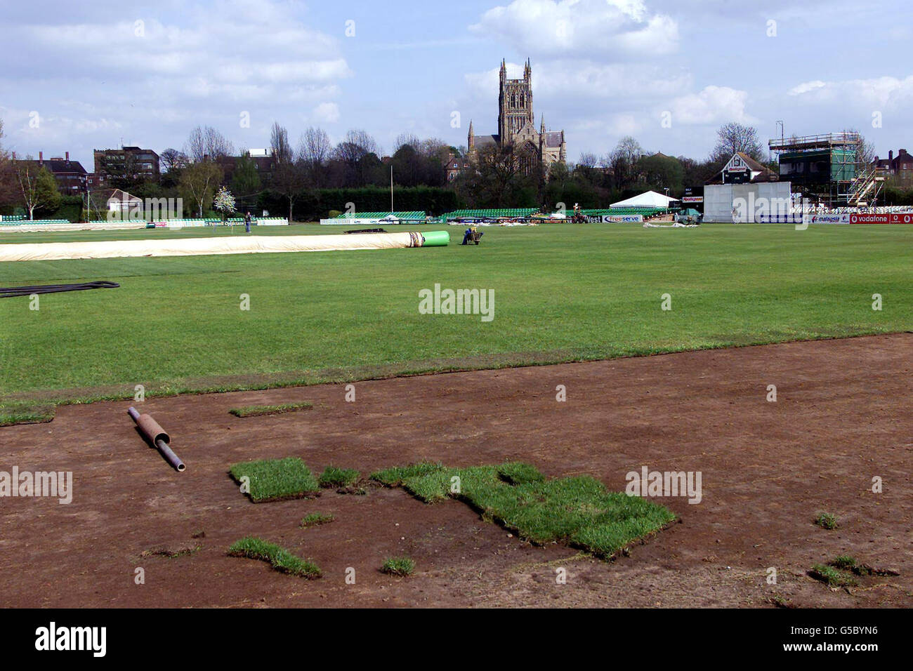 Worcester Cricket Ground Stock Photo - Alamy