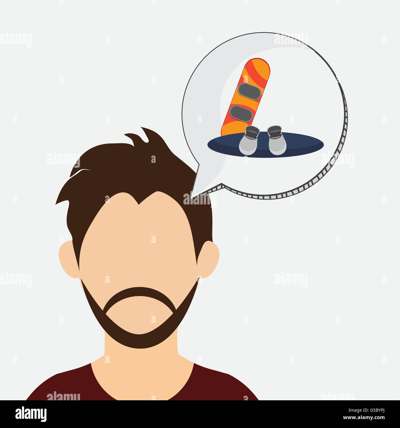 Winter design. Season icon. Colorfull illustration, vector graph Stock ...
