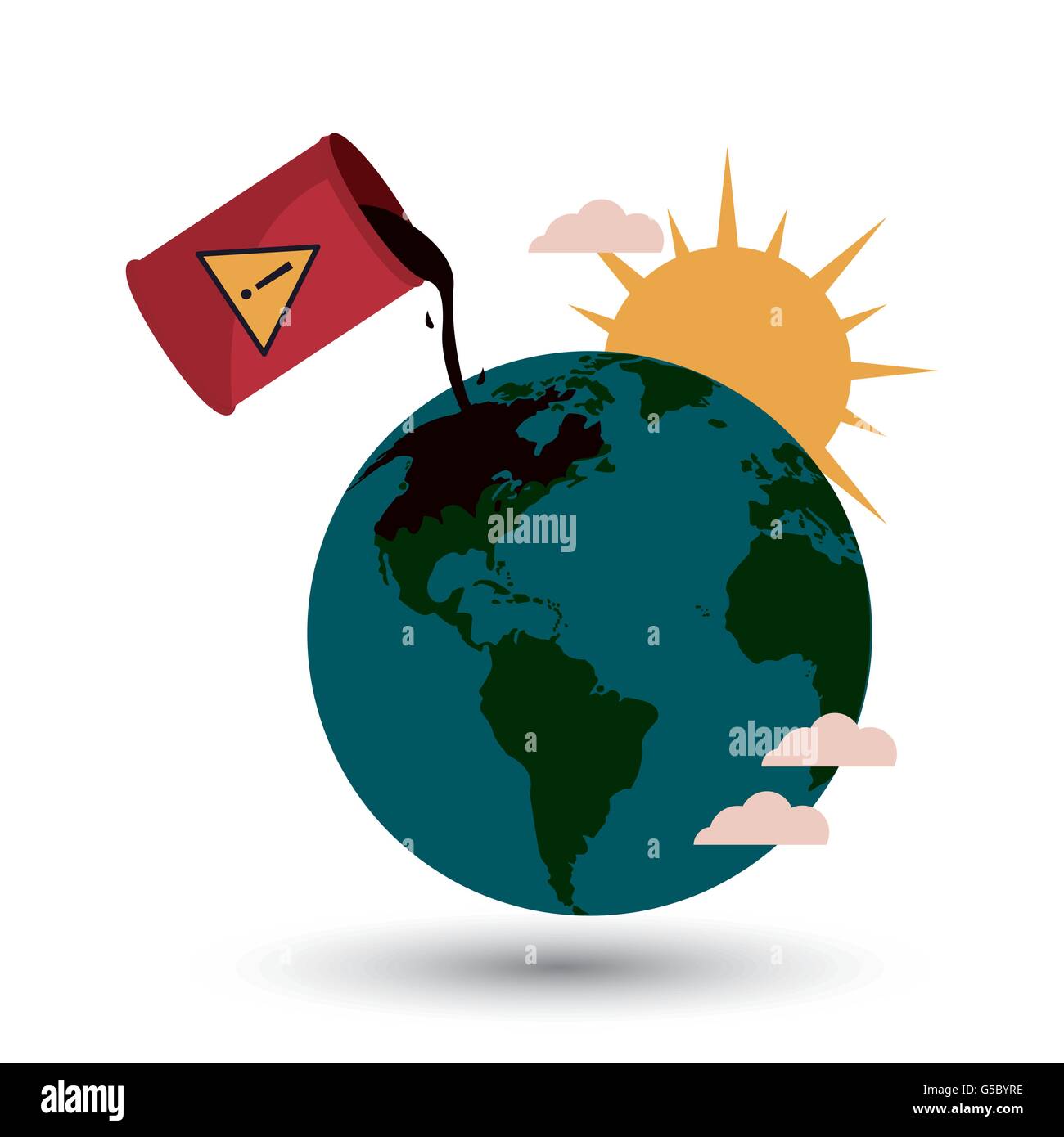Global warming design Stock Vector Image & Art - Alamy