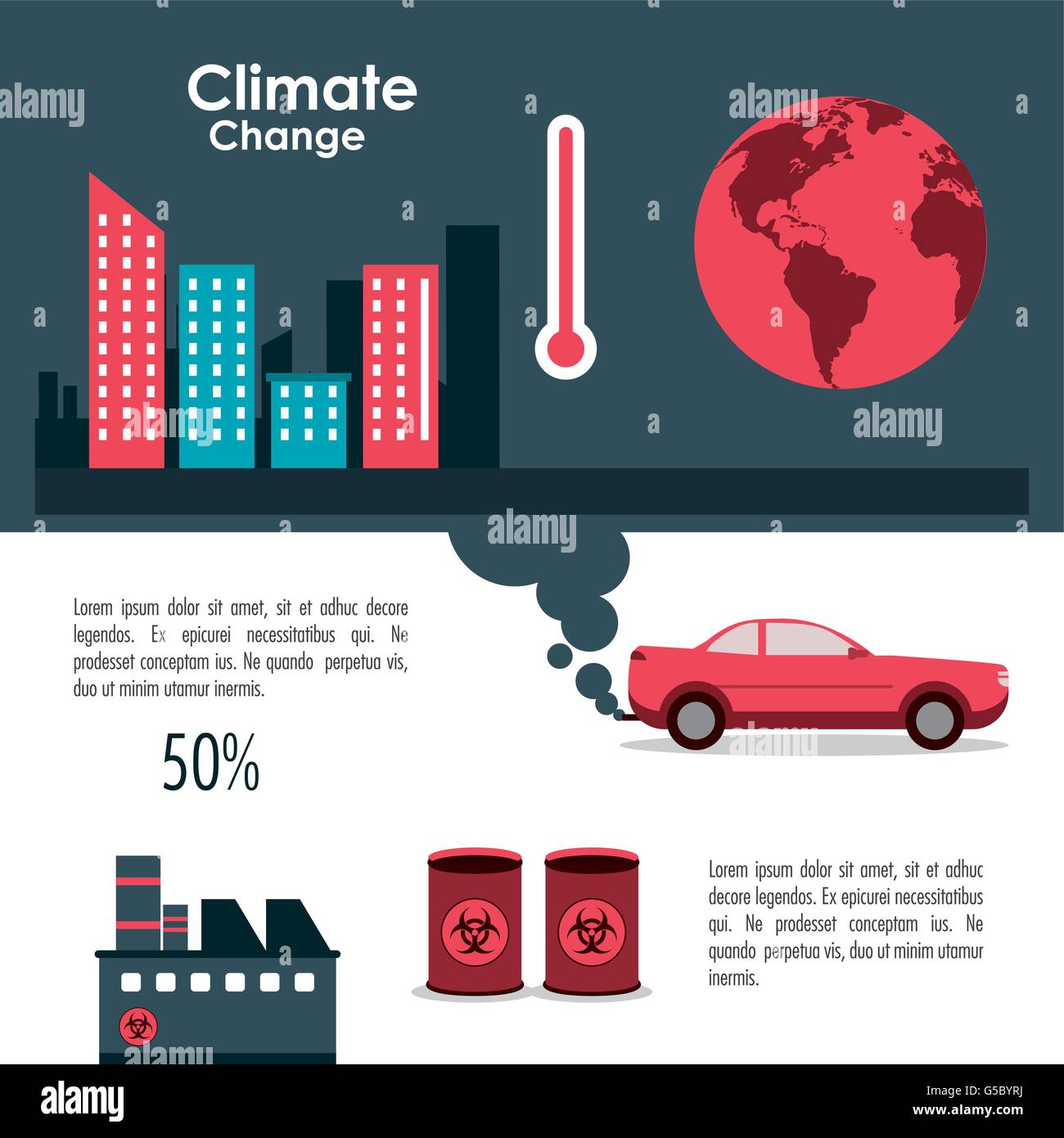 Global warming design Stock Vector Image & Art - Alamy