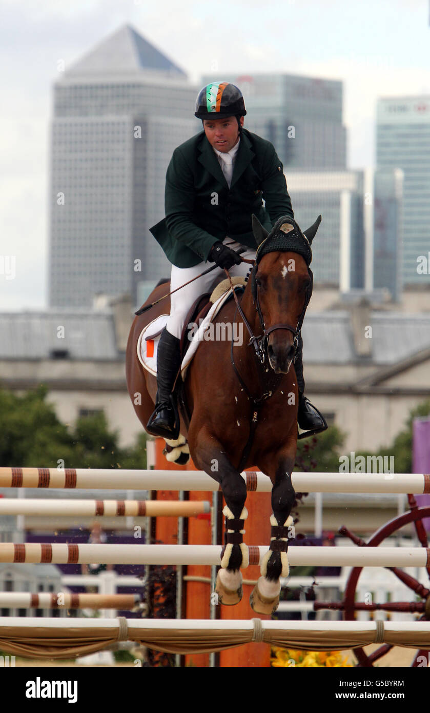 Ireland's Cian O'Connor riding Blue Loyd 12 in the Equestrian Jumping ...