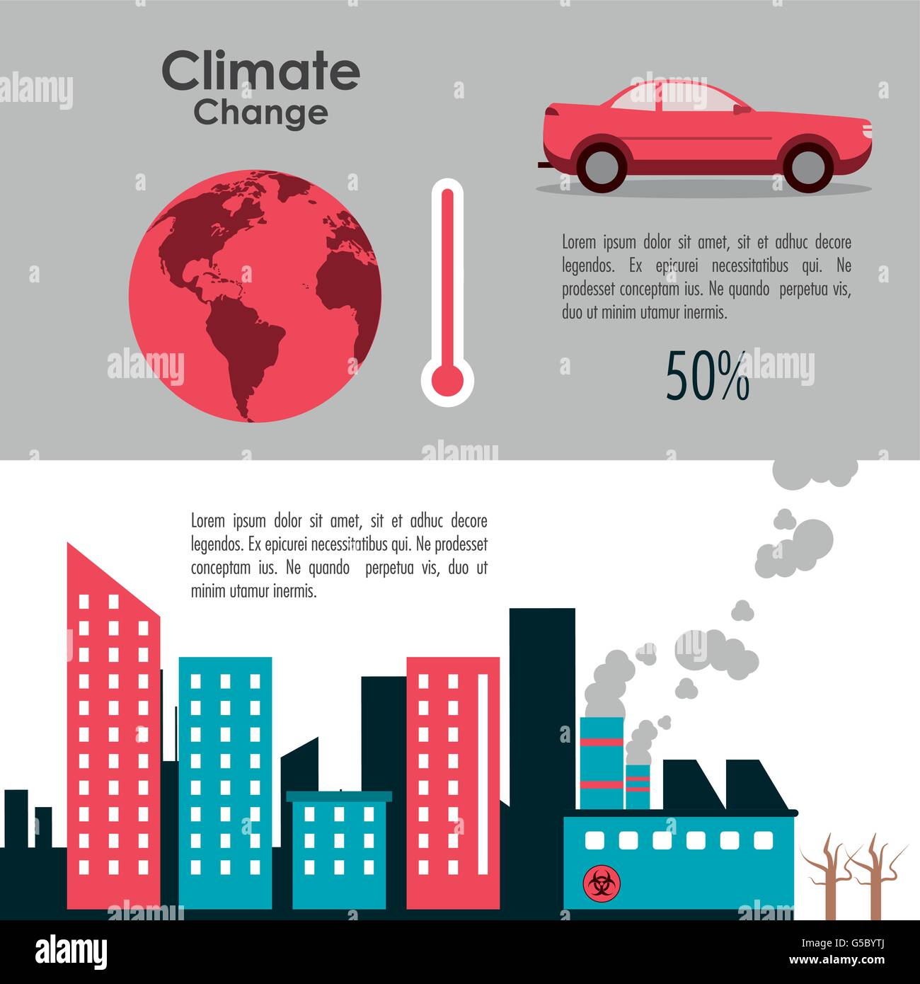 Global warming design Stock Vector Image & Art - Alamy