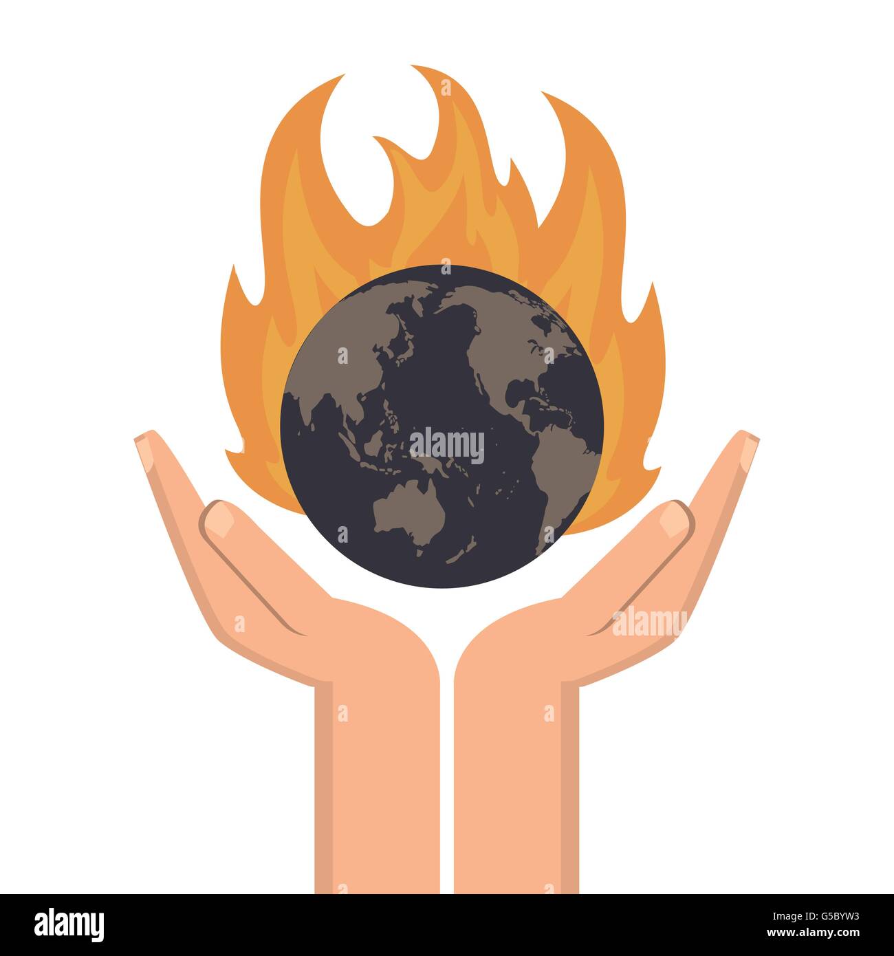 Global warming design Stock Vector Image & Art - Alamy