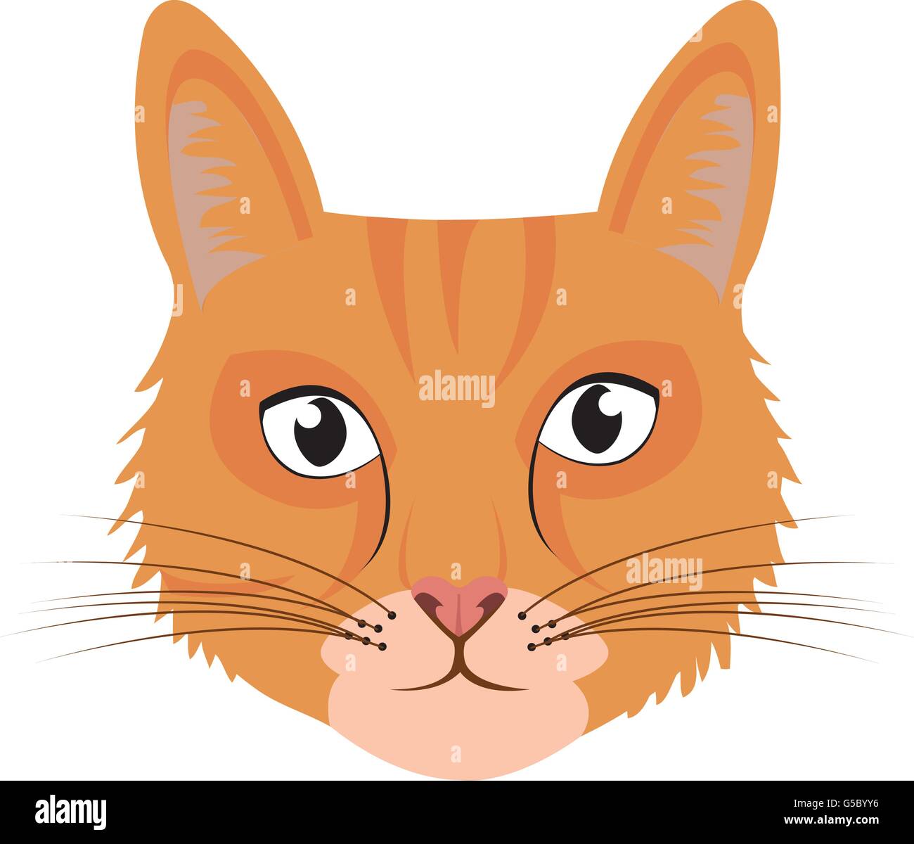 Front View Colorful Silhouette Cartoon Stock Vector Images - Alamy