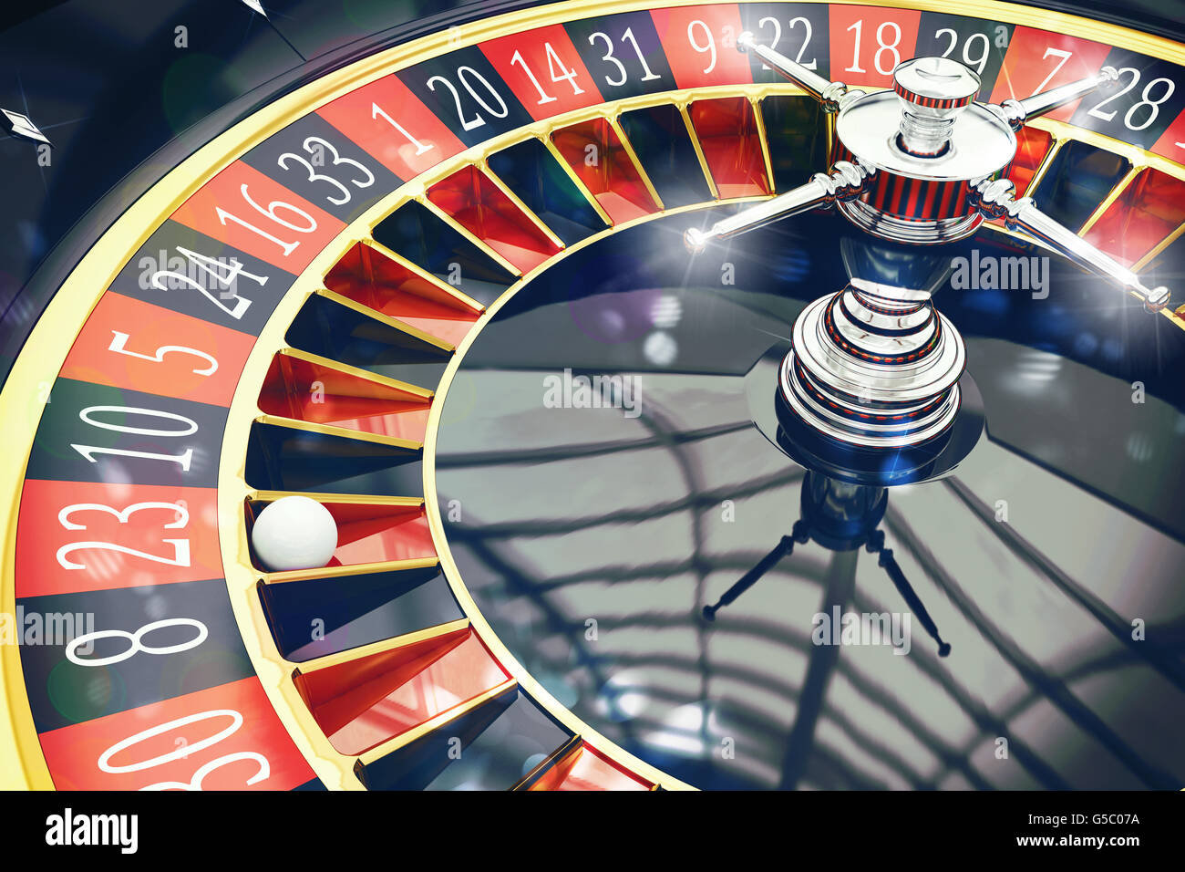 3D Rendering of roulette Stock Photo - Alamy