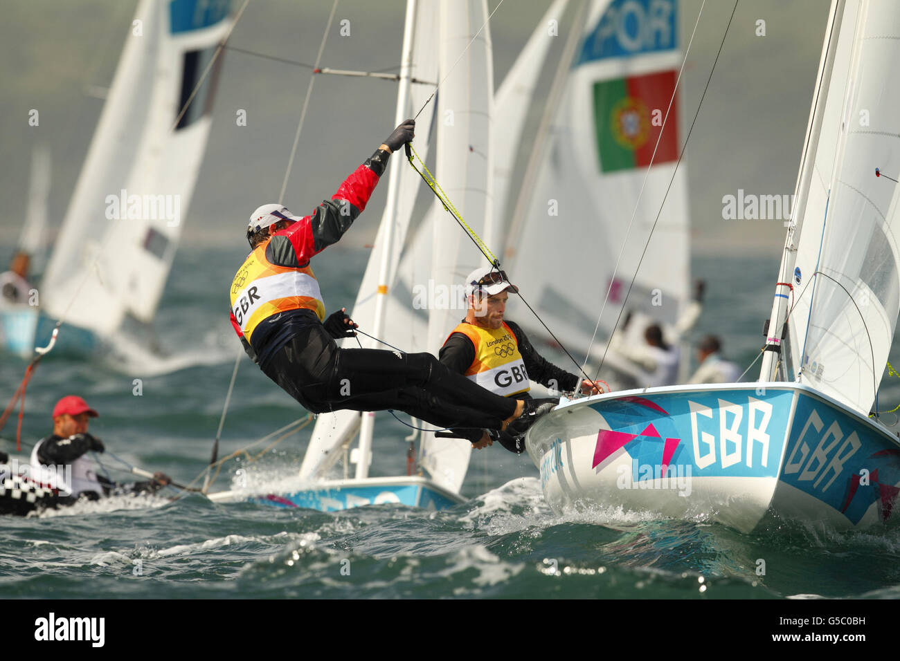 London Olympic Games - Day 8. Great Britain's Luke Patience and Stuart ...