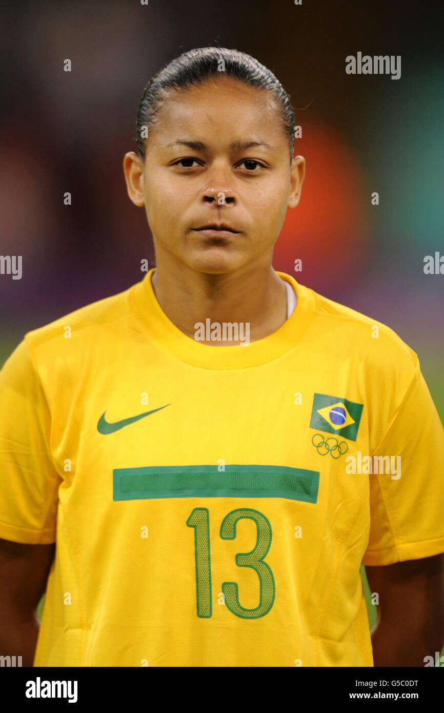 London Olympic Games - Day 7. Brazil's Francielle Stock Photo - Alamy