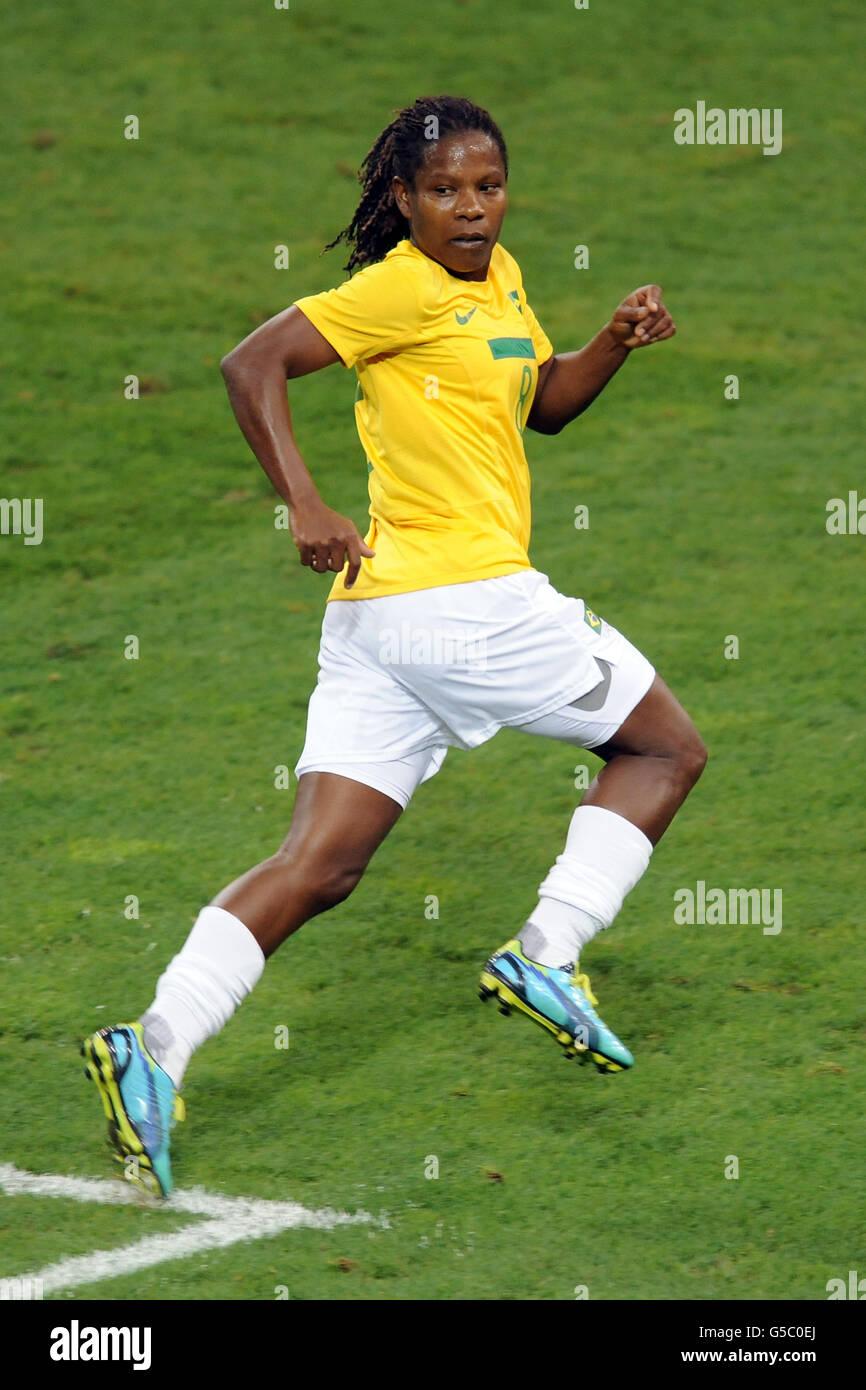 London Olympic Games - Day 7. Brazil's Formiga Stock Photo - Alamy