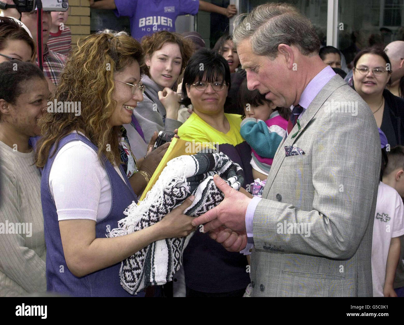 Canada Prince Charles visit Stock Photo - Alamy