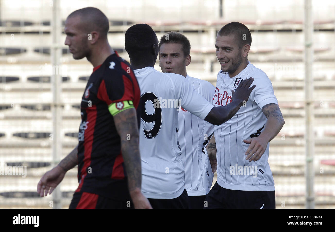 Soccer Pre Friendly Ogc Nice Fulham Stade Municipal Du Ray High ...