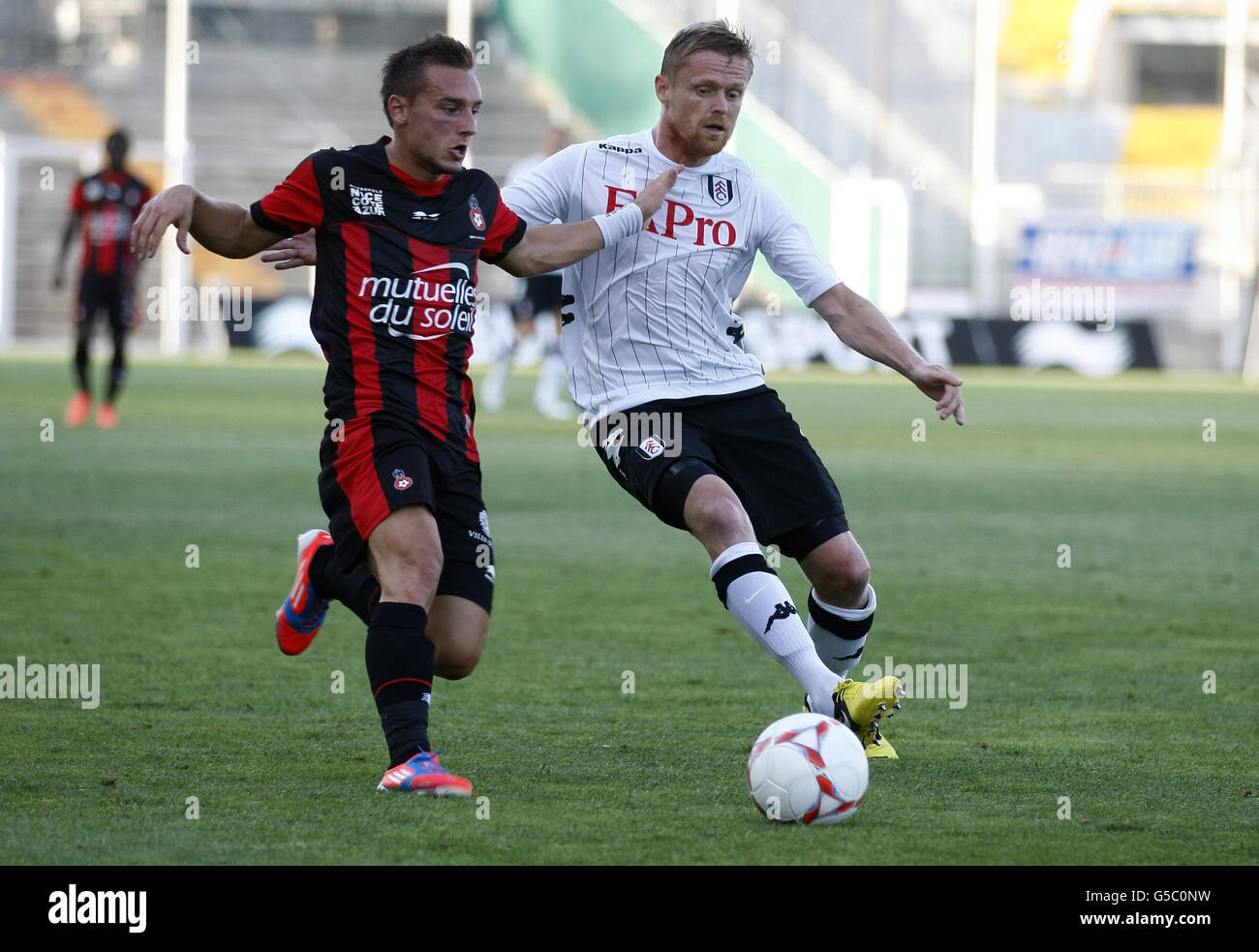 Soccer Pre Friendly Ogc Nice Fulham Stade Municipal Du Ray High ...