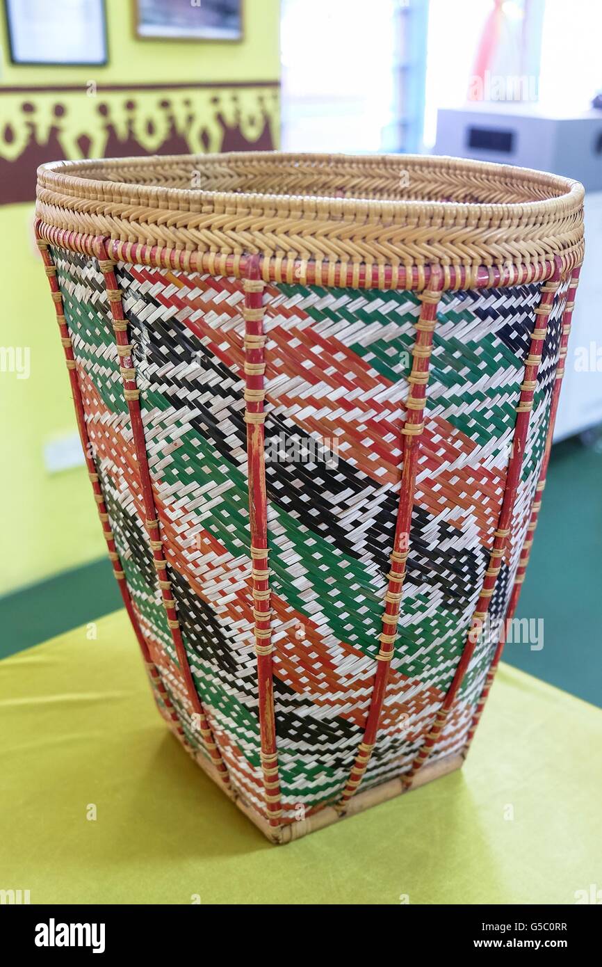 handicrafts made by people in Borneo Stock Photo - Alamy
