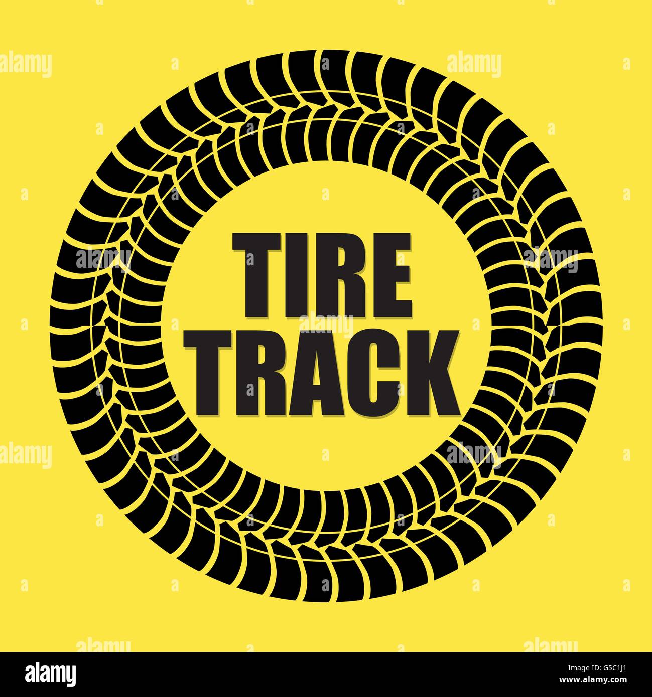 Tire track print Stock Vector Image & Art - Alamy
