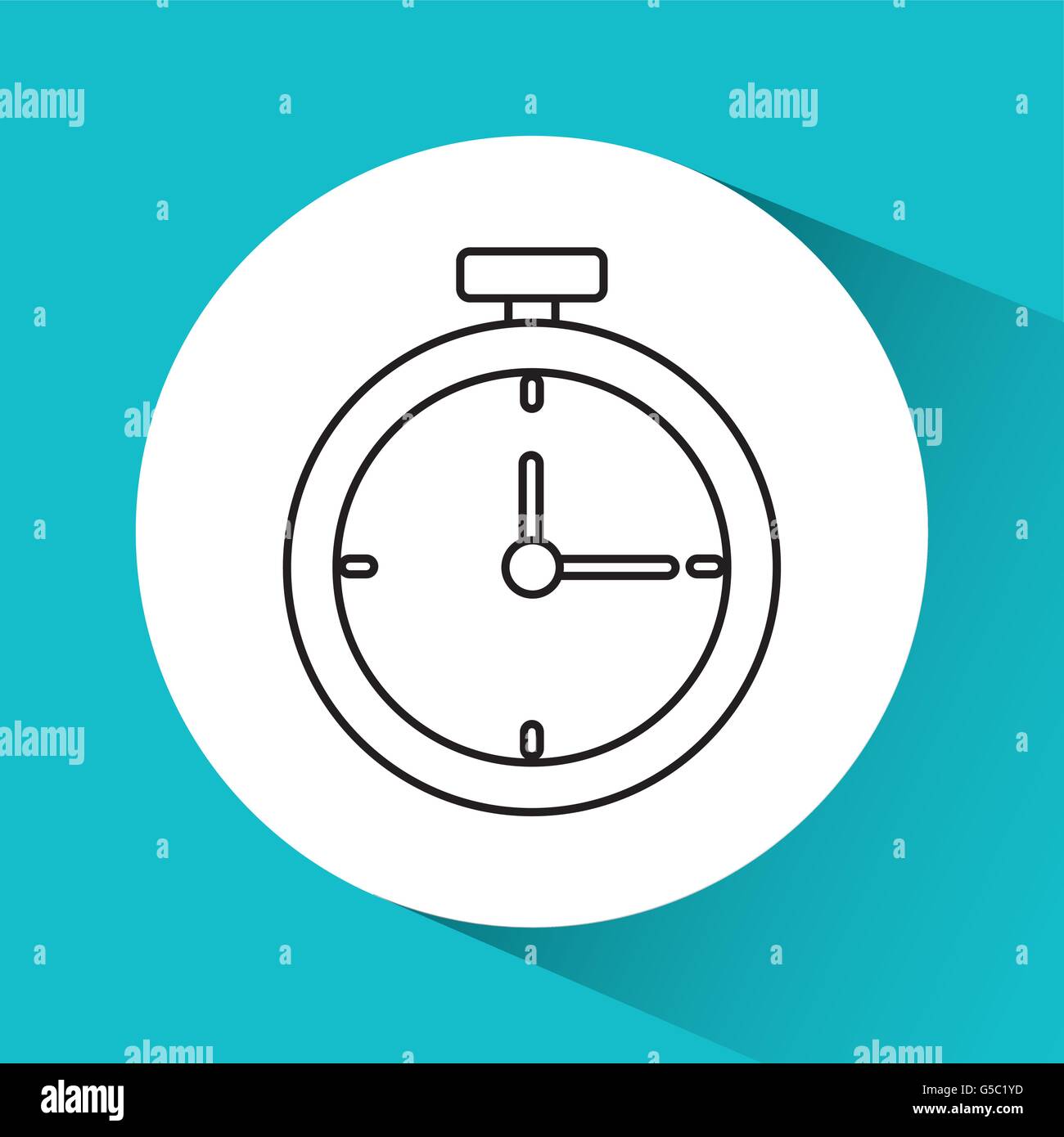 Time and clock graphic icon Stock Vector Image & Art - Alamy